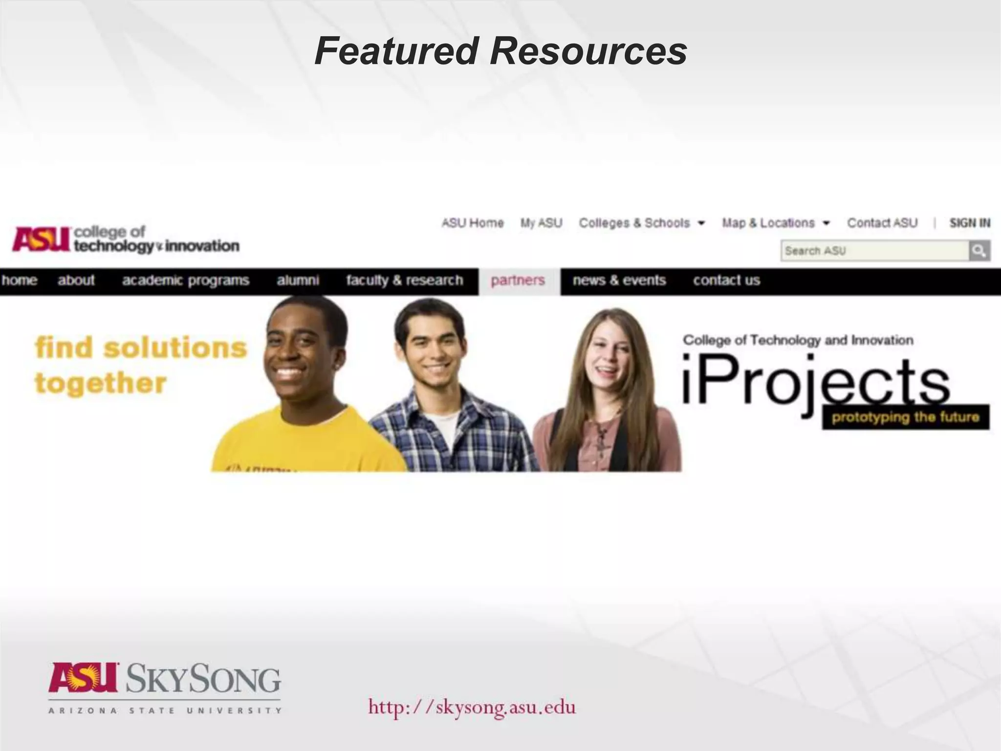 ASU Startup Resources June 2013 | PPTX