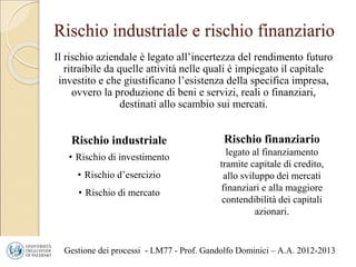 Approccio Sistemico Vitale - Rischio | PDF | Business Accounting ...
