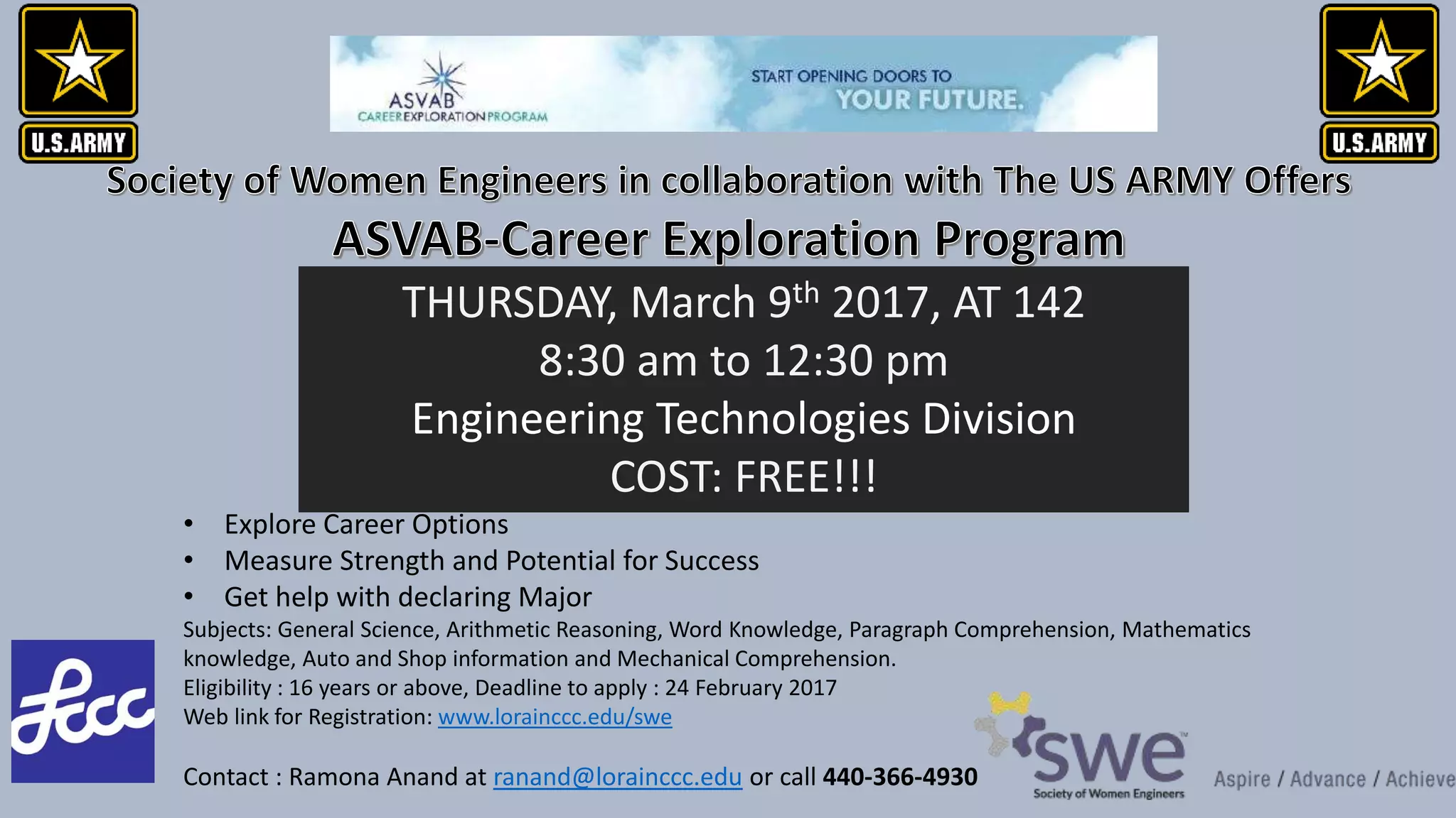 Asvab flyer | PPTX