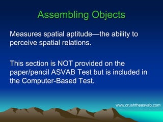 What to expect on the ASVAB | PPT