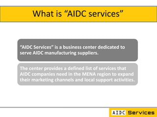 AIDC Services | PPSX