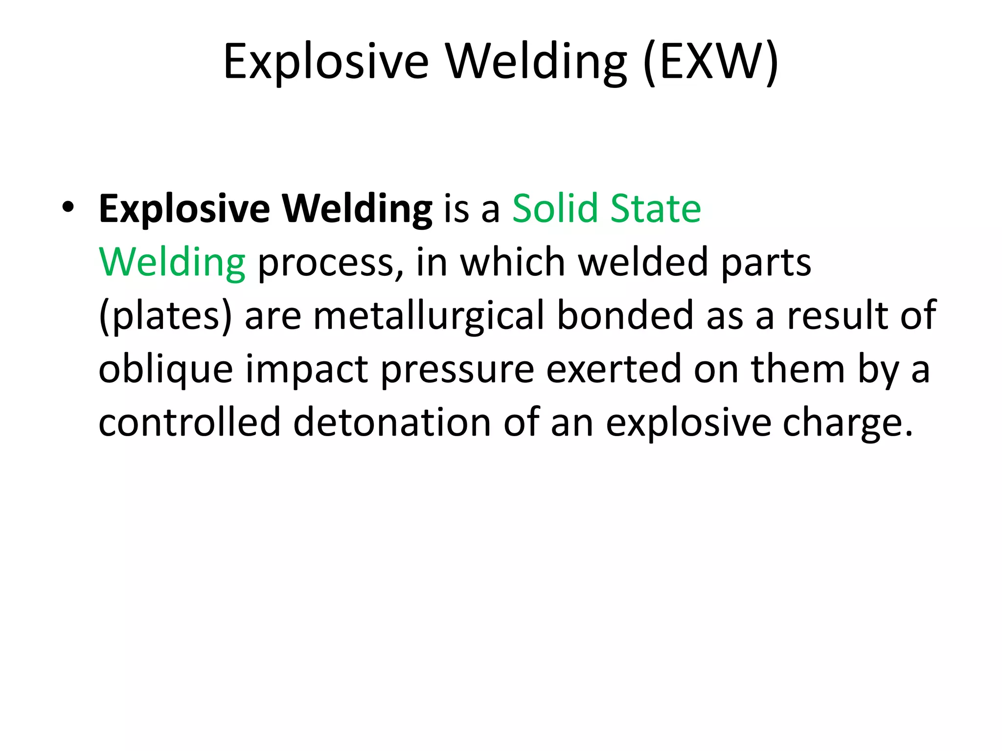 Solid state welding | PPTX