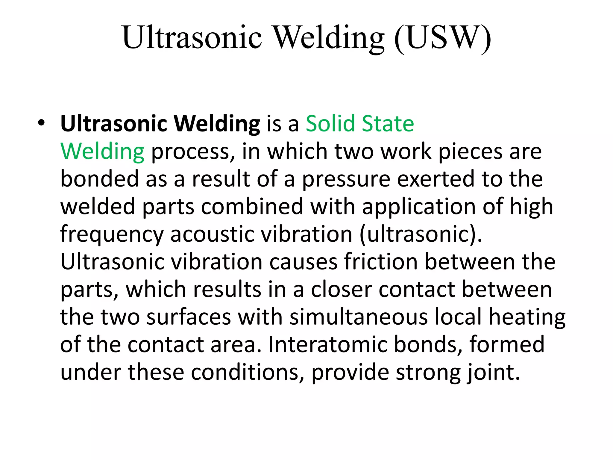 Solid state welding | PPTX