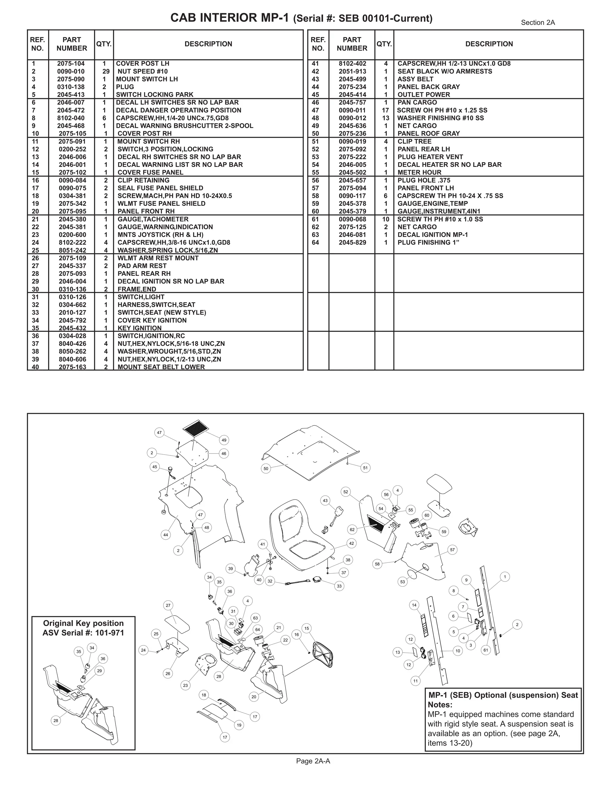 ASV Posi-Track SR 80 Track Loader Parts Catalogue Manual.pdf