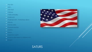 Prezentācija - Amerikas Savienotās Valstis | PPT