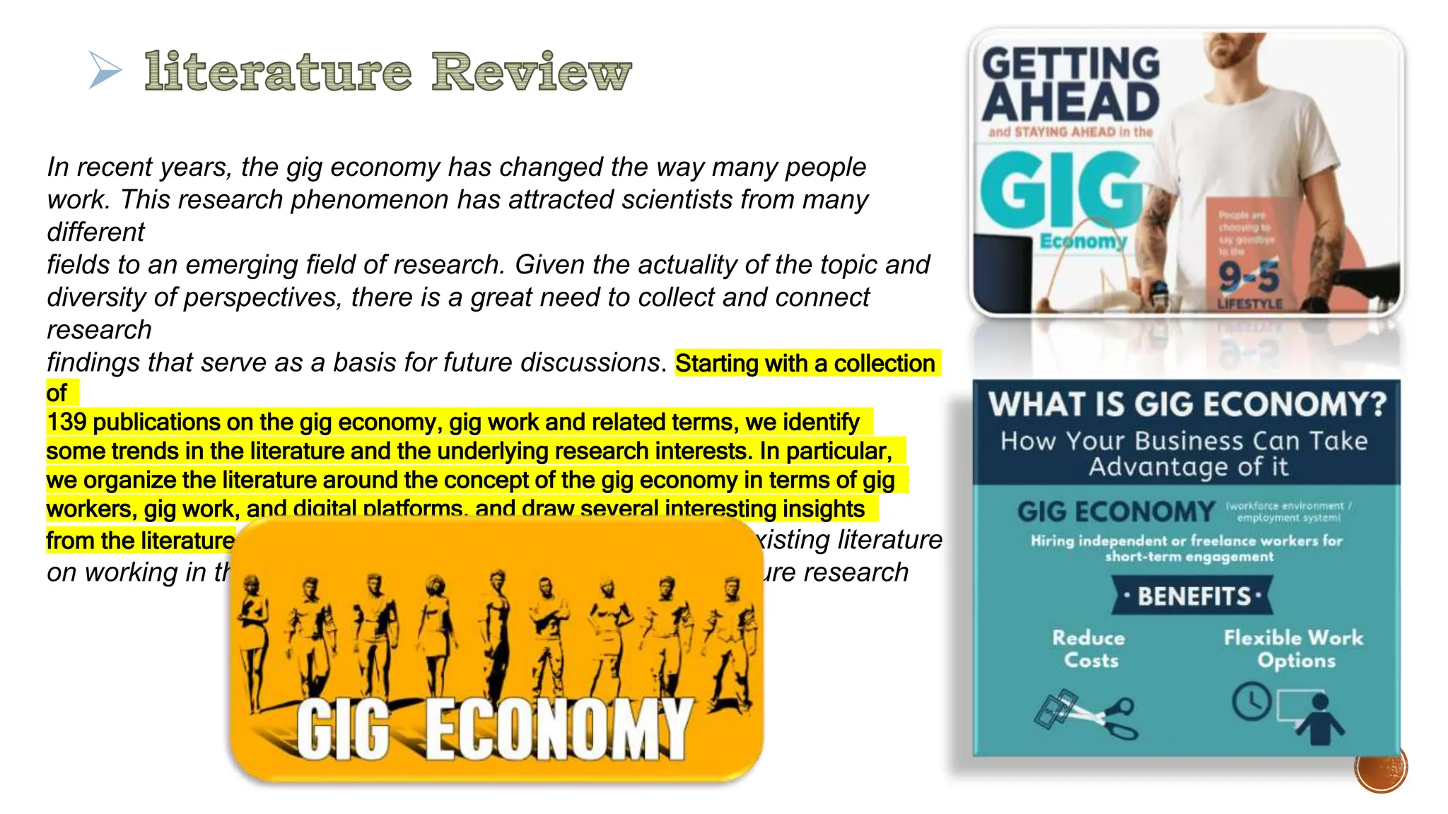 Impact of gig economy on traditional employmentpptx | PPTX