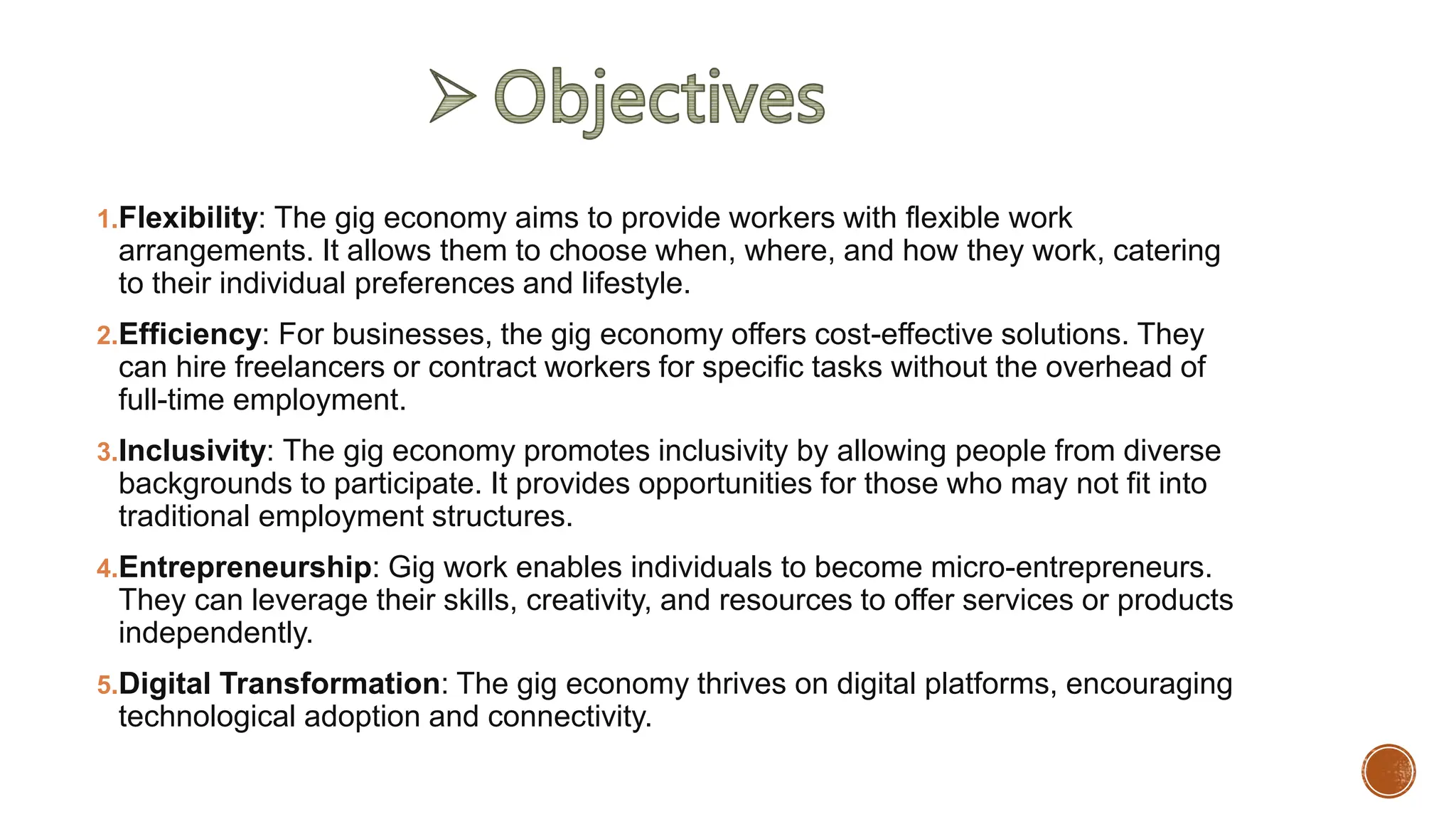 Impact of gig economy on traditional employmentpptx | PPTX