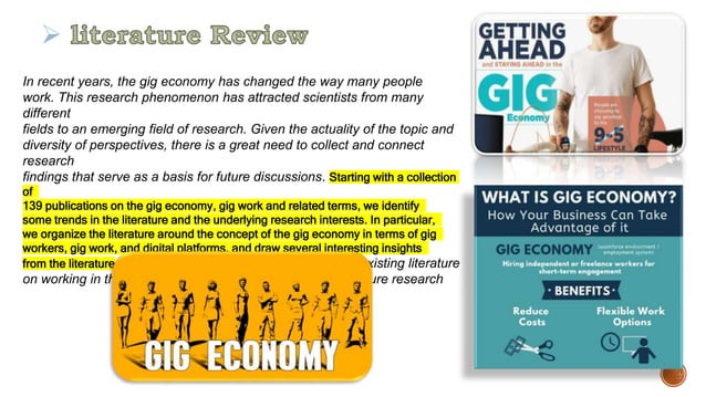 Impact of gig economy on traditional employmentpptx | PPTX