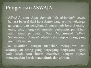 Aswaja ke nu-an | PPTX