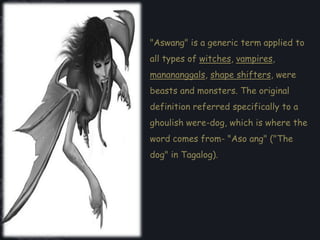 Aswang | PPTX