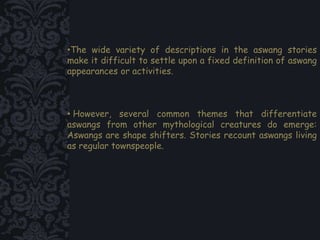 Aswang | PPTX