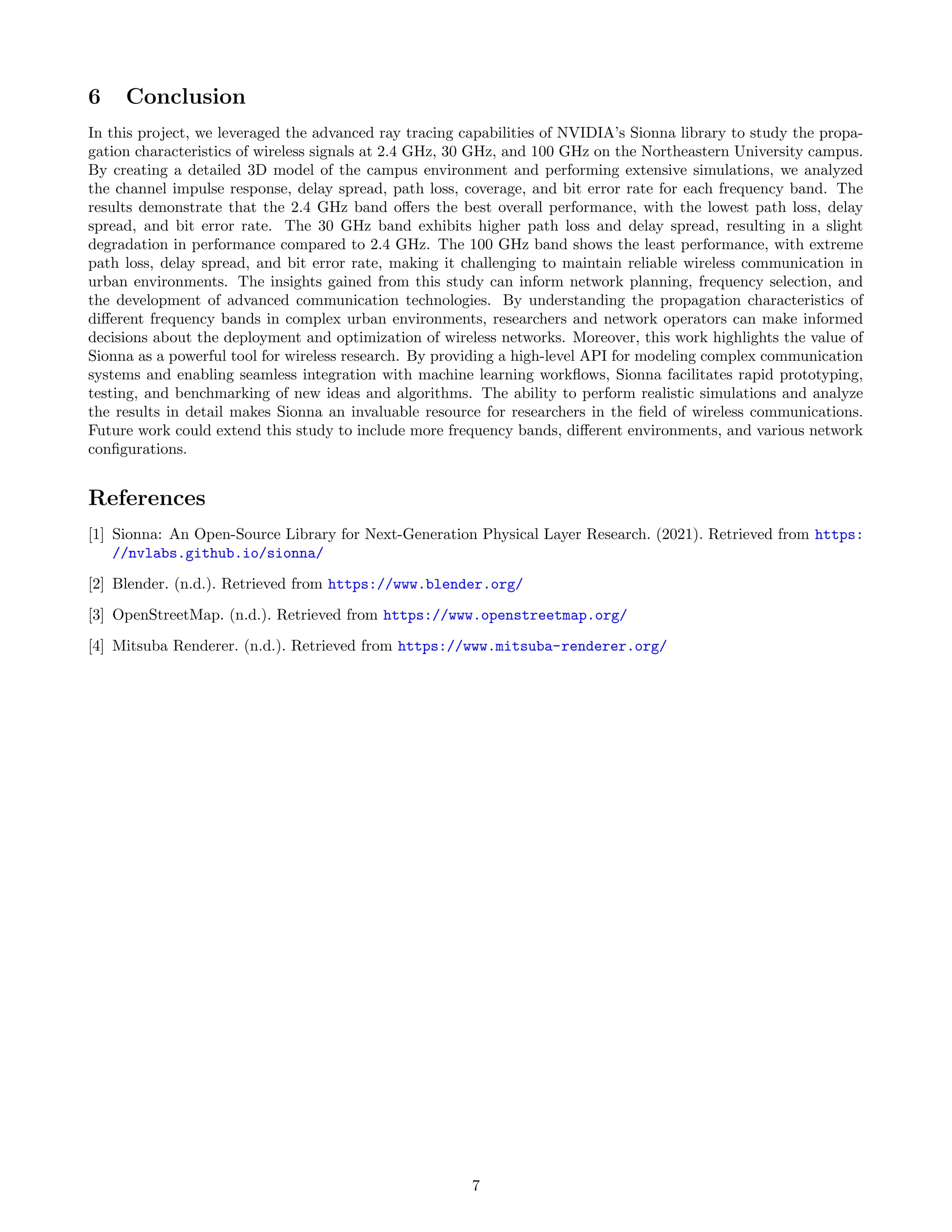 Exploring Ray Tracing in Sionna for different Frequencies | PDF