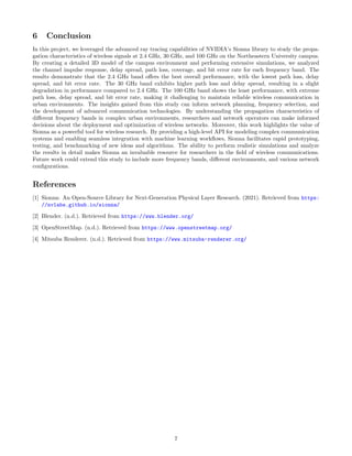 Exploring Ray Tracing in Sionna for different Frequencies | PDF