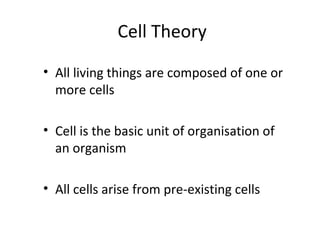 Cell structure and organisation | PPT