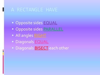 QUADRILATERALS | PPT
