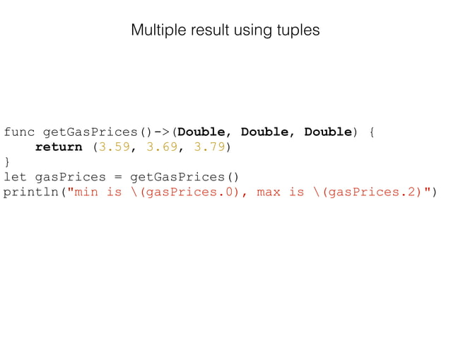 A swift introduction to Swift | PPT