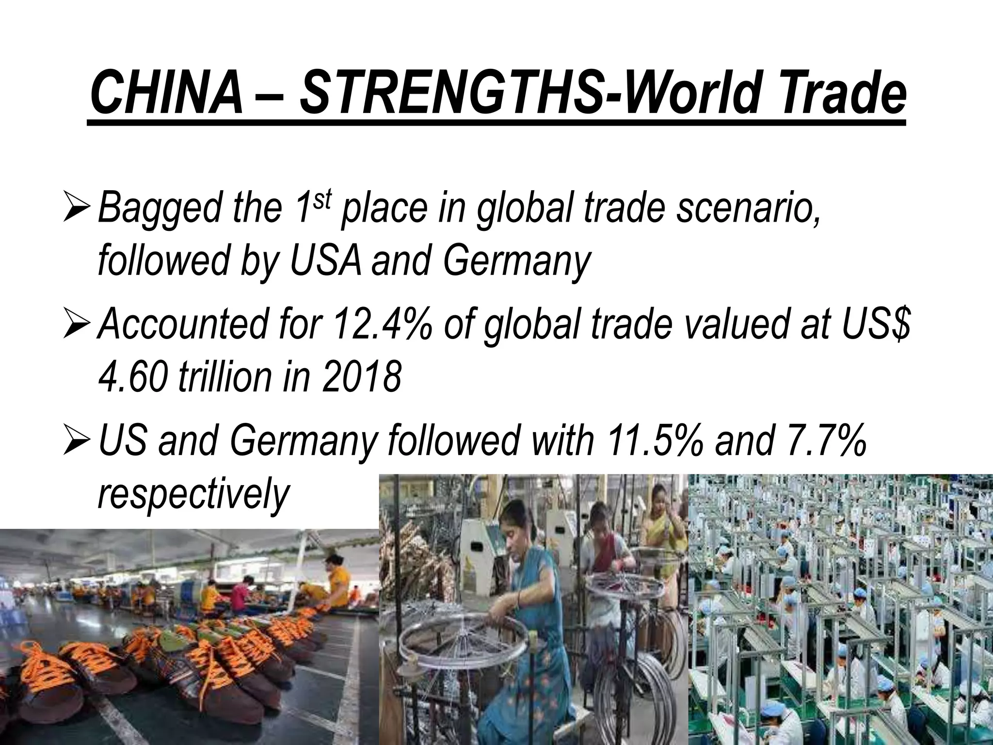 A swot analysis on china | PPT