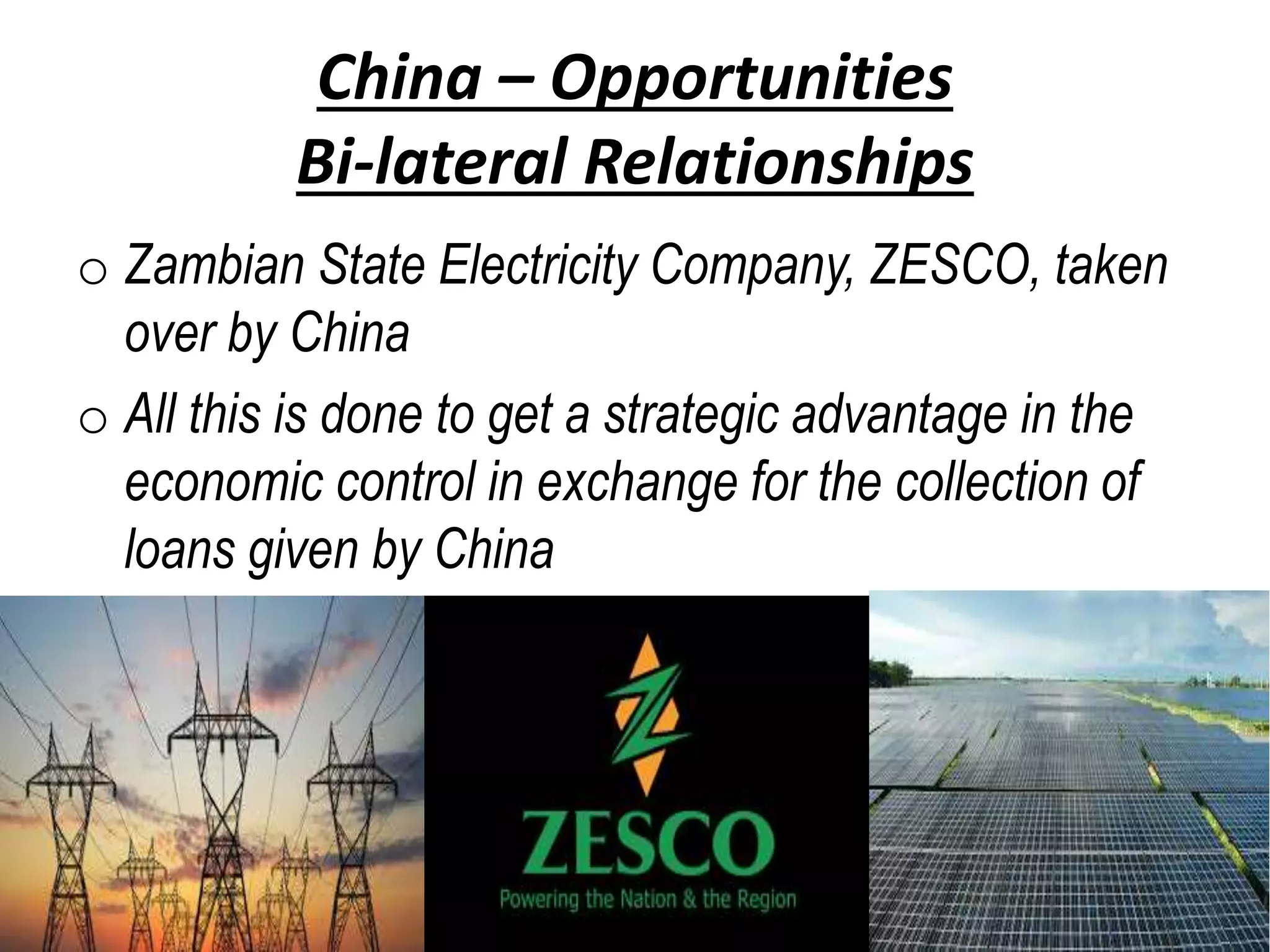 A swot analysis on china | PPT