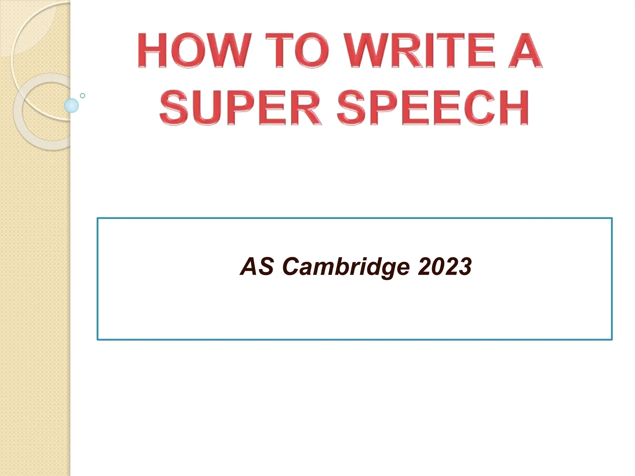 AS writing a speech 2023 Useful for IGCSE and AS alike.pptx
