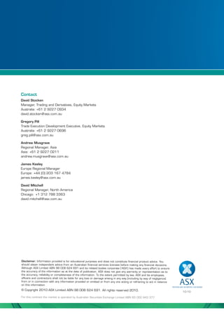 Asx spi 200_futures | PDF