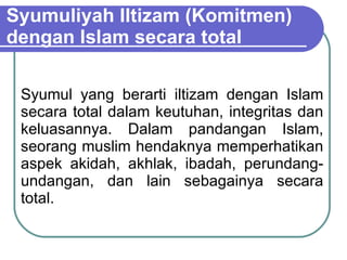 Asy Syumul (Universal) Fixed | PPT