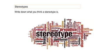 ASY1 Media Studies Representation 2: Stereotypes | PPT