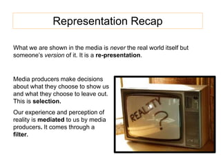 ASY1 Media Studies Representation 3 - Ideology | PPTX