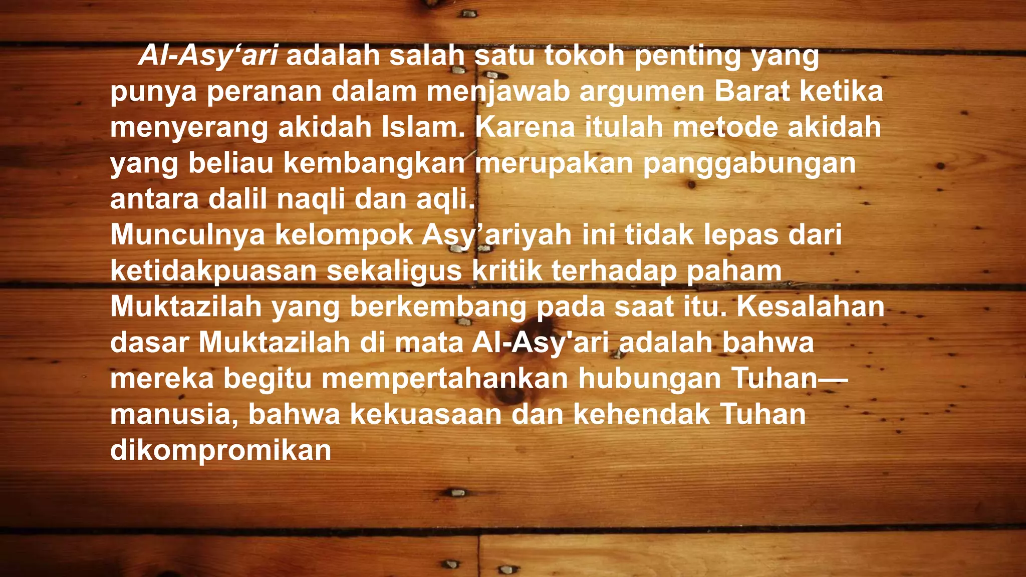 Asy’ariyah | PPTX