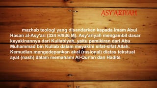 Asy’ariyah | PPTX
