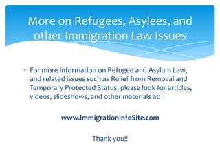 Asylum Clock & Employment Authorization | PPTX