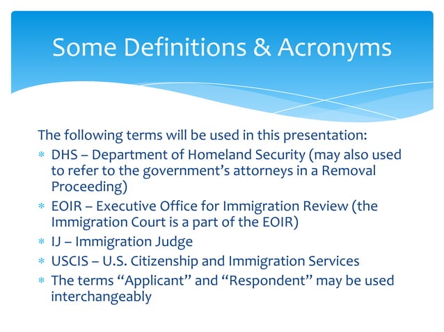 Asylum Clock & Employment Authorization | PPTX