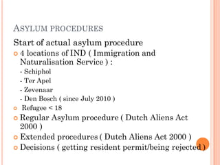 Asylum procedure in the Netherlands | PPT