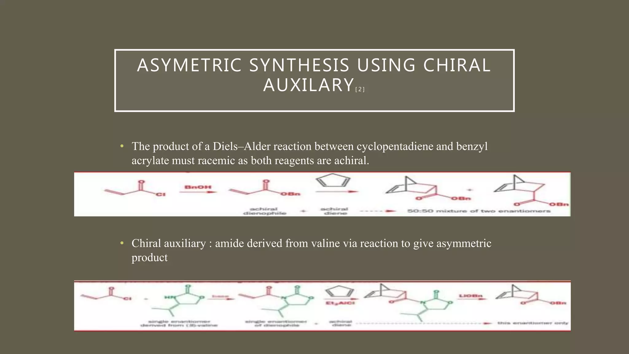 Asymmetric synthesis | chemistry presentation | 2021 | PPTX