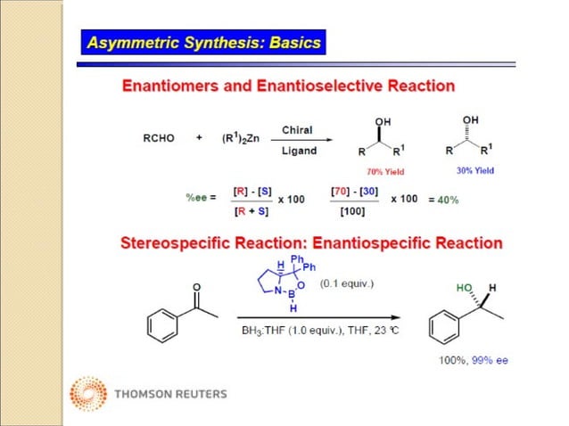 Asymmetric synthesis | PPT
