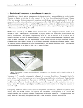 LIFTER TEST Report by the ARL (US Army Research Lab) | PDF