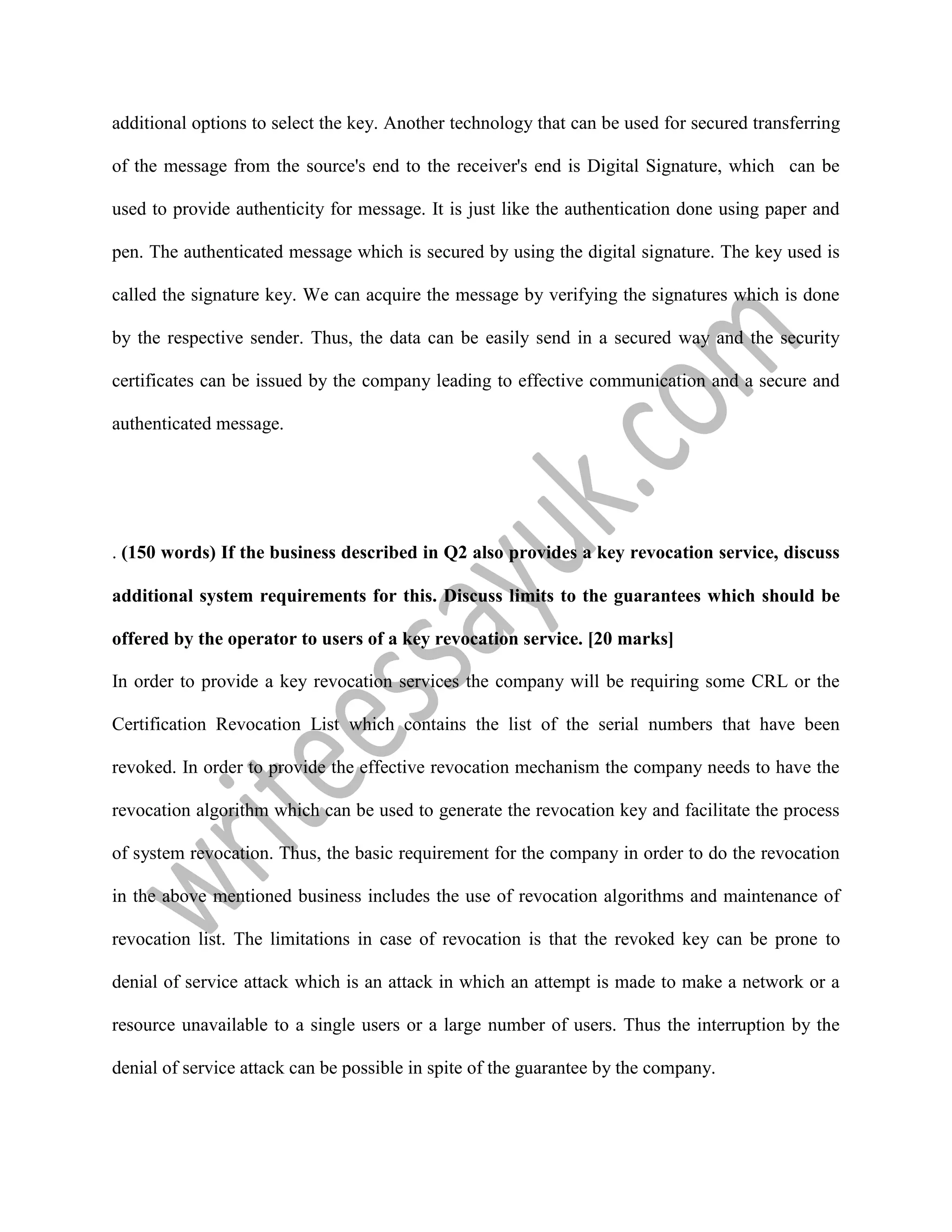 Asymmetric cryptography | PDF