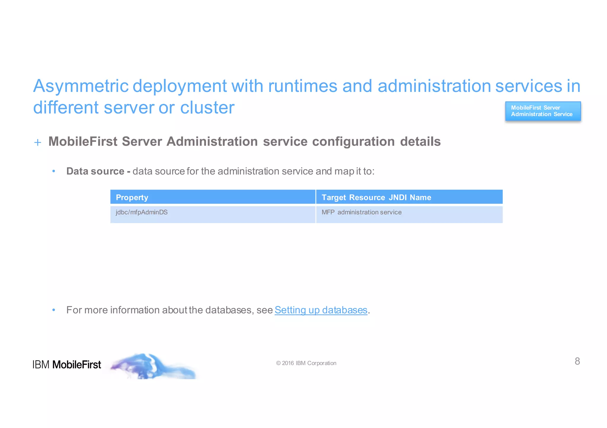 Asymmetric deployment mfp | PPT