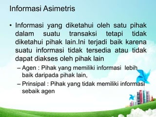 ASYMMETRIC INFORMATION.ppt