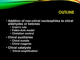 Asymmetric synthesis | PDF
