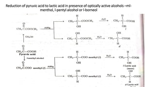 ASYMMETRIC SYNTHESIS bpharm notes sem four | PPTX