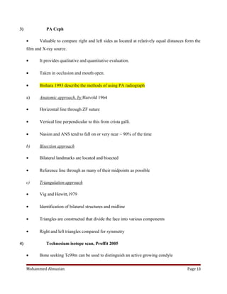 Asymmetry (dental and skeletal) for orthodontists by Almuzian | DOC