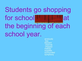 A symphony of whales vocabulary | PPT