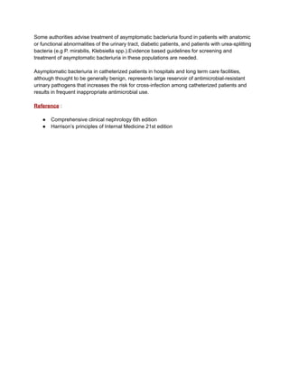 Asymptomatic Bacteriuria - Important Points .pdf