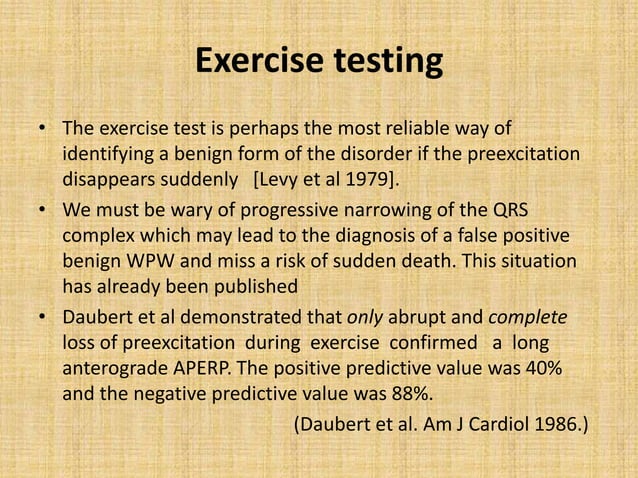 Asymptomatic WPW management | PPT