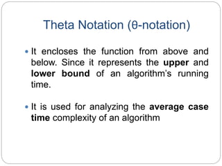 Asymptoptic notations | PPT