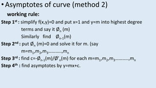 Asymptotes | WORKING PRINCIPLE OF ASYMPTOTES | PPT