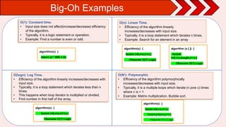 Brief introduction to Algorithm analysis | PDF