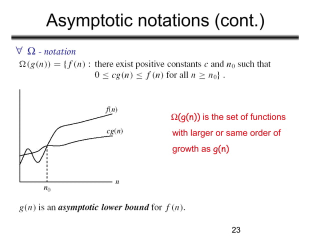 Asymptotic analysis | PPT | Computing | Technology & Computing