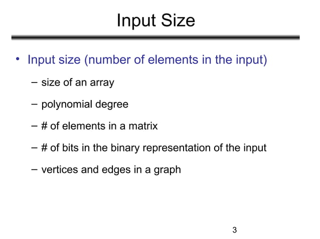 Asymptotic analysis | PPT | Computing | Technology & Computing