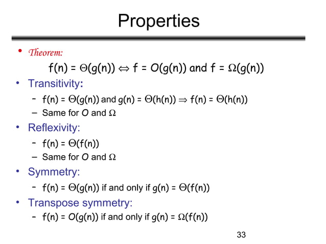 Asymptotic analysis | PPT | Computing | Technology & Computing